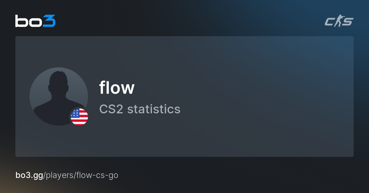 flow (Robert Sebastian Ciobanu) CS2 통계