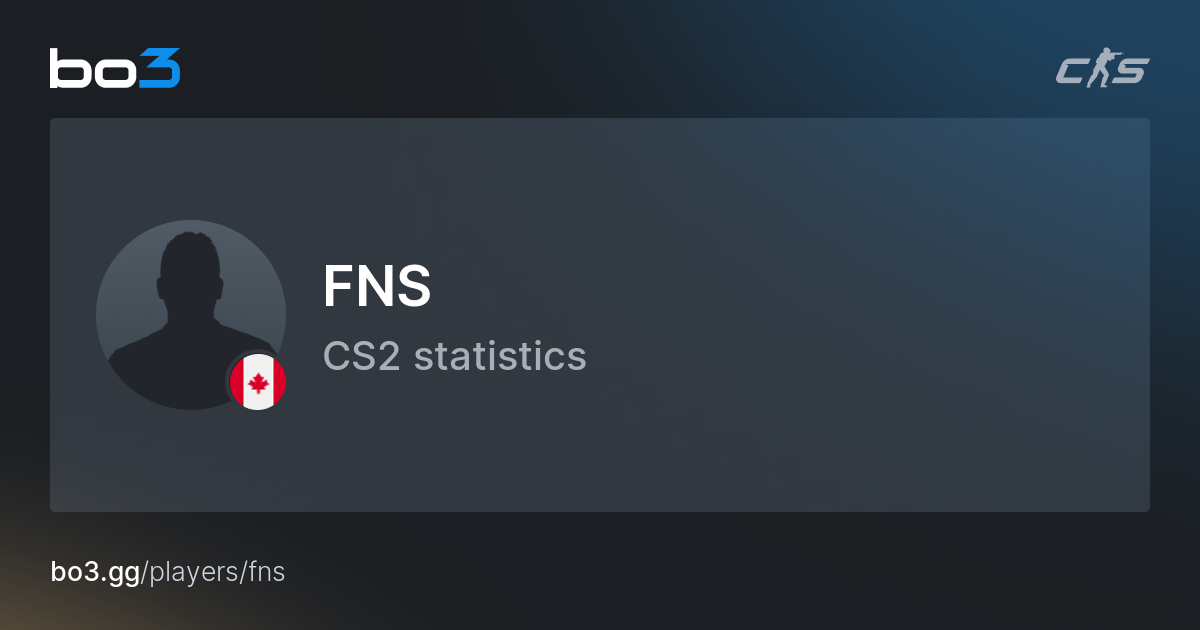 FNS (Pujan Mehta) CS2 Stats