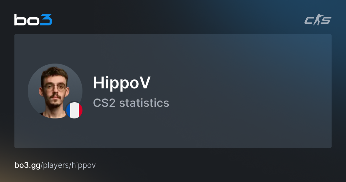 HippoV (Hippolyte Touze) CS2 Stats