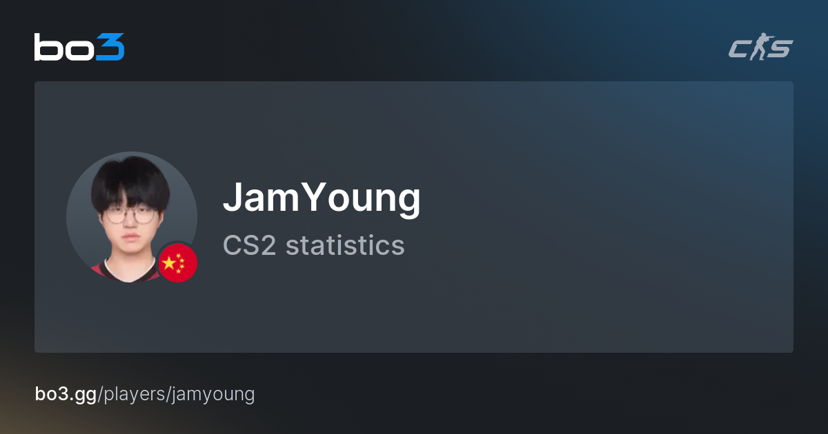 JamYoung (Yang Yi) CS2 Stats – TYLOO