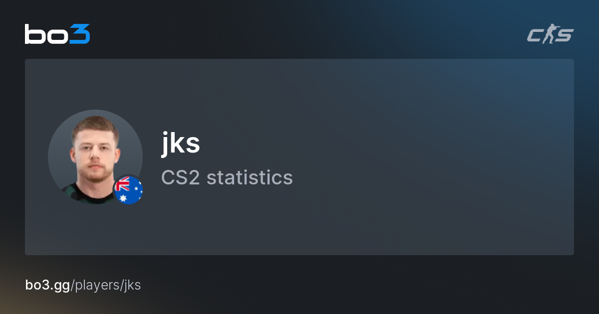 jks (Justin Savage) CS2 Stats – FlyQuest