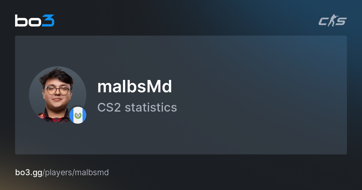 malbsMd cs2 Settings, Crosshair & Config | What mouse & viewmodel use malbsMd