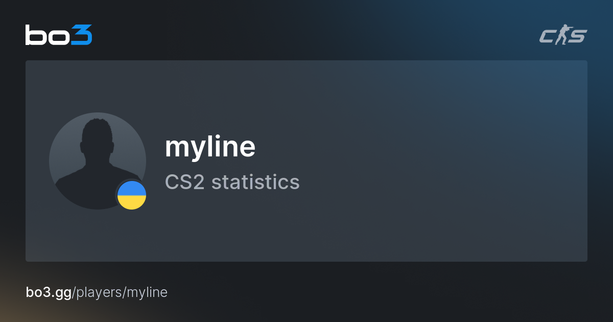 myline (Yurii Petiurenko) CS2 Stats