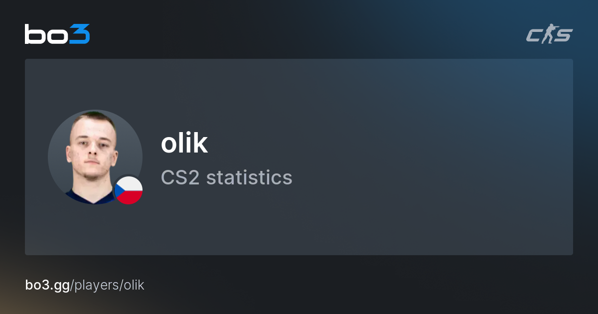 olik (Samuel Pokorný) CS2 Stats