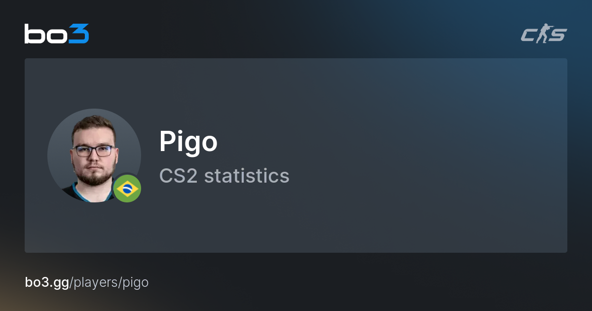 Pigo (João Vitor Delfino) CS2 Stats