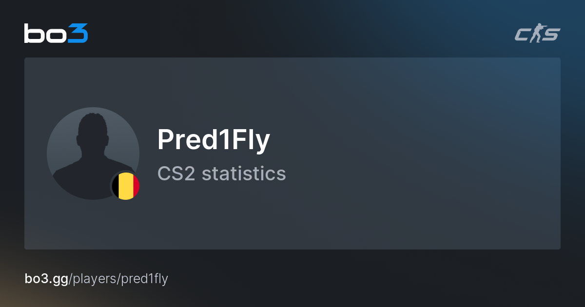 Pred1Fly ( ) CS2 Stats – Soul's Heart Academy
