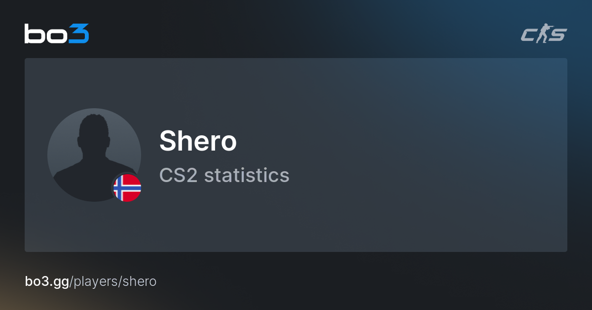 Shero (Shero Jaman) CS2 Stats