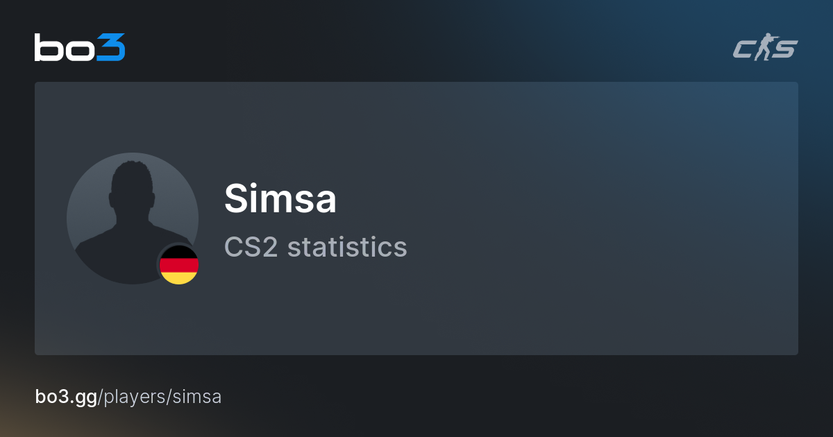 Simsa ( ) CS2 Stats – Recast Gaming