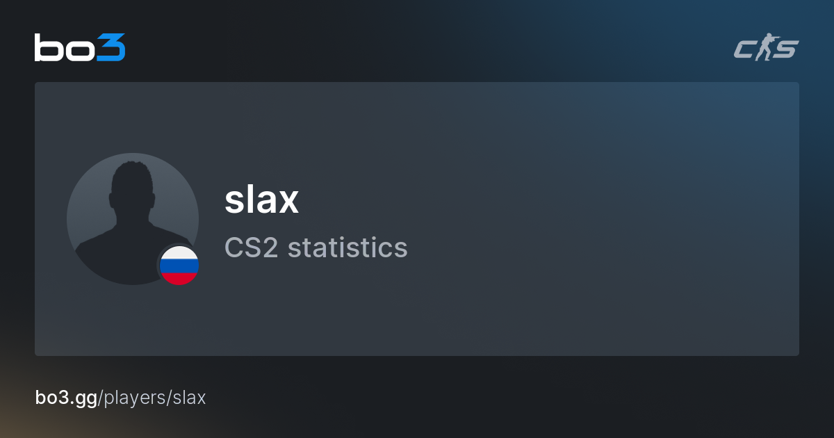 slax Map Scores Statistics by bo3.gg