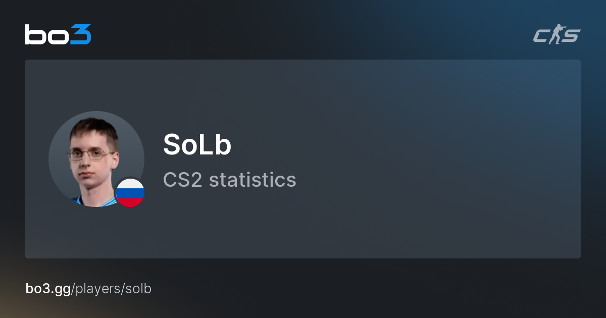 SoLb (Kirill Simagin) CS2 Stats – SPARTA