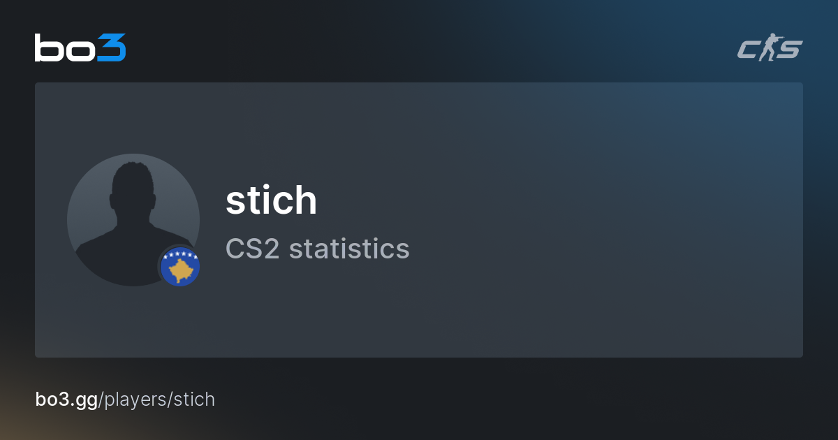 stich Map Scores Statistics by bo3.gg
