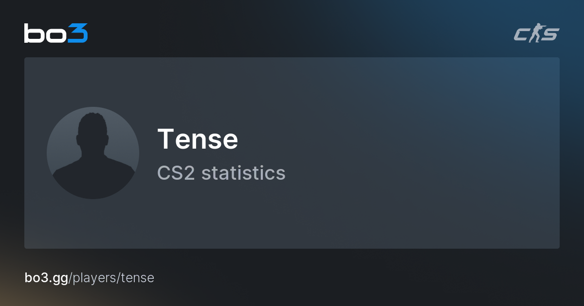 Tense ( ) CS2 Stats