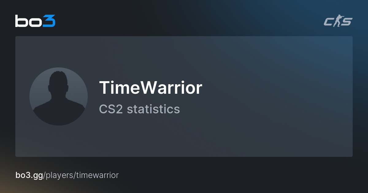 TimeWarrior ( ) CS2 Stats
