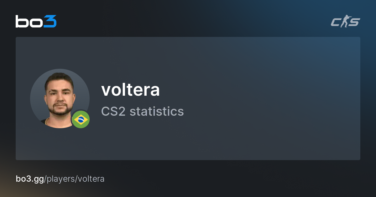 voltera (Samuel Rodrigues) CS2 Stats