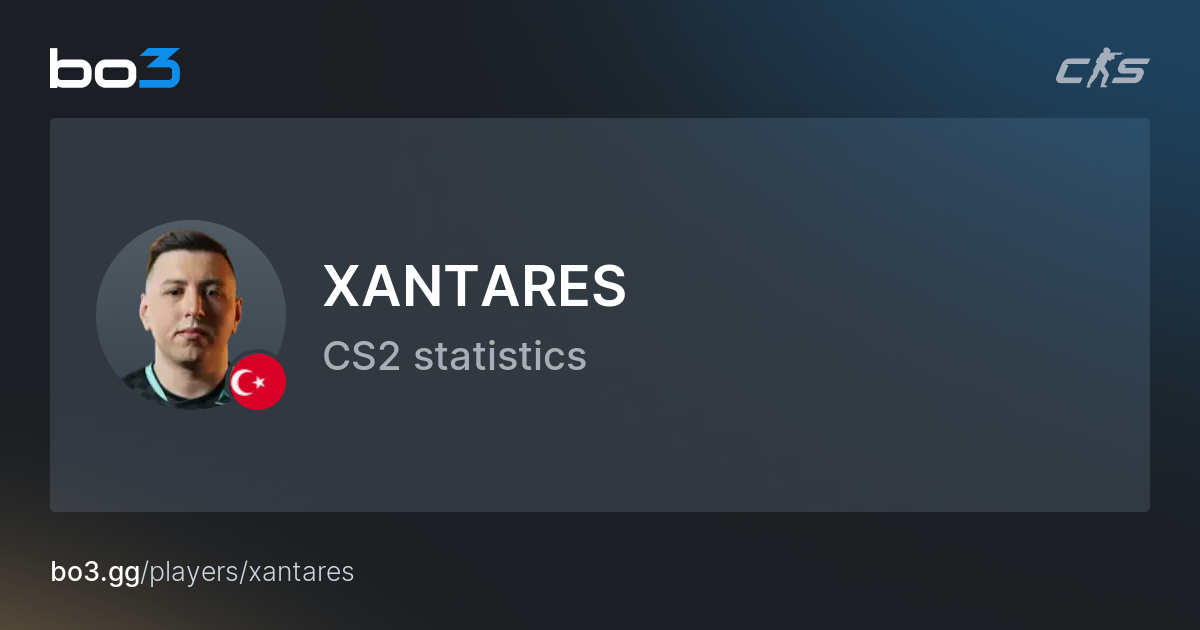 XANTARES cs2 Settings, Crosshair & Config | What mouse & viewmodel use XANTARES