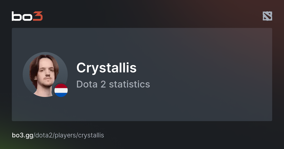 Crystallis Dota 2 stats, performance, matches & news