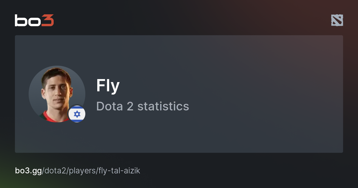 Fly (Tal Aizik) Статистика та новини Dota 2 – BetBoom Team