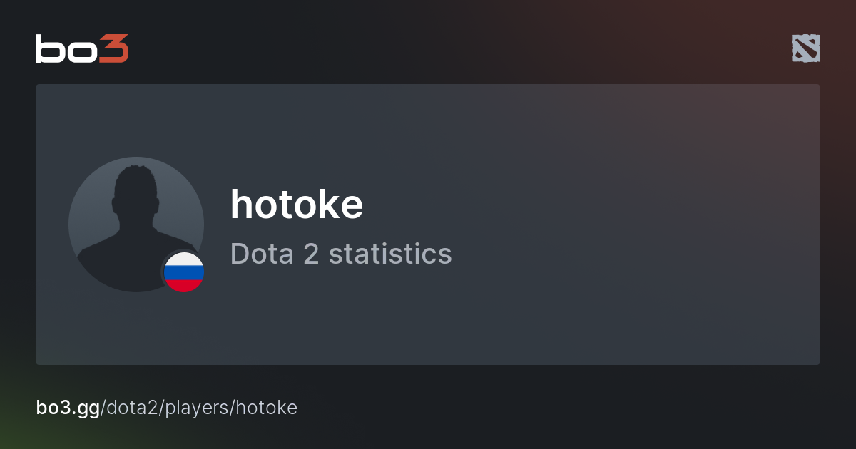 hotoke ( ) Dota 2 Stats & news