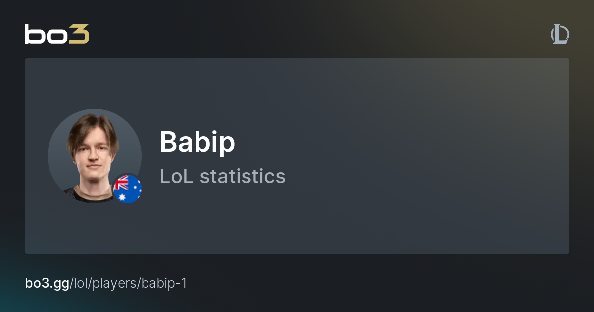Babip stats, performance, matches & news