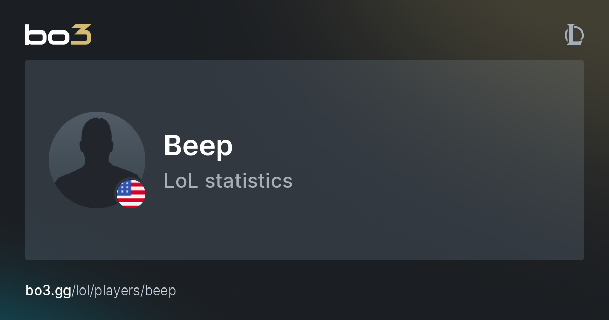 Beep (Marc Jackson Jr.) LoL Stats & news – Winthrop University