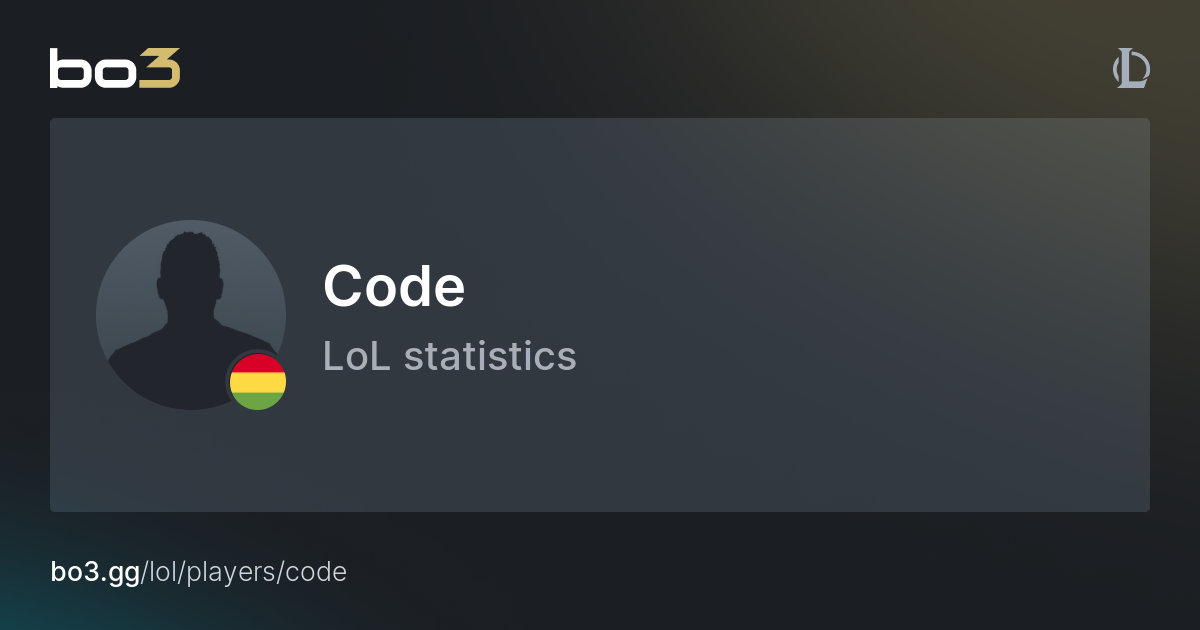 Code (Dilan Josue Andrade Salinas) LoL Stats & news