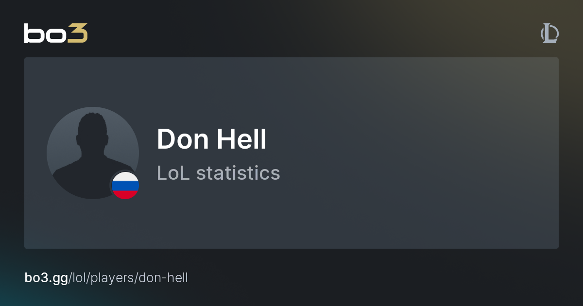 Don Hell (Kristina Kurakova) LoL Stats & news – Vaevictis eSports