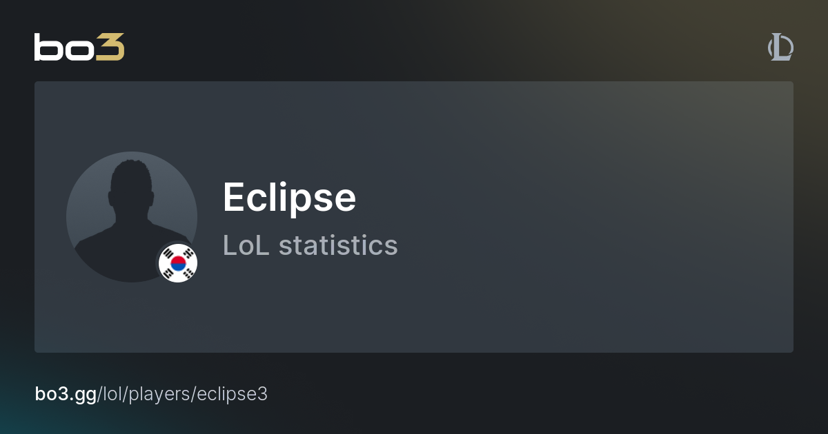 Eclipse (Kim Min-jun) LoL Stats & news – Hanwha Life Esports Academy