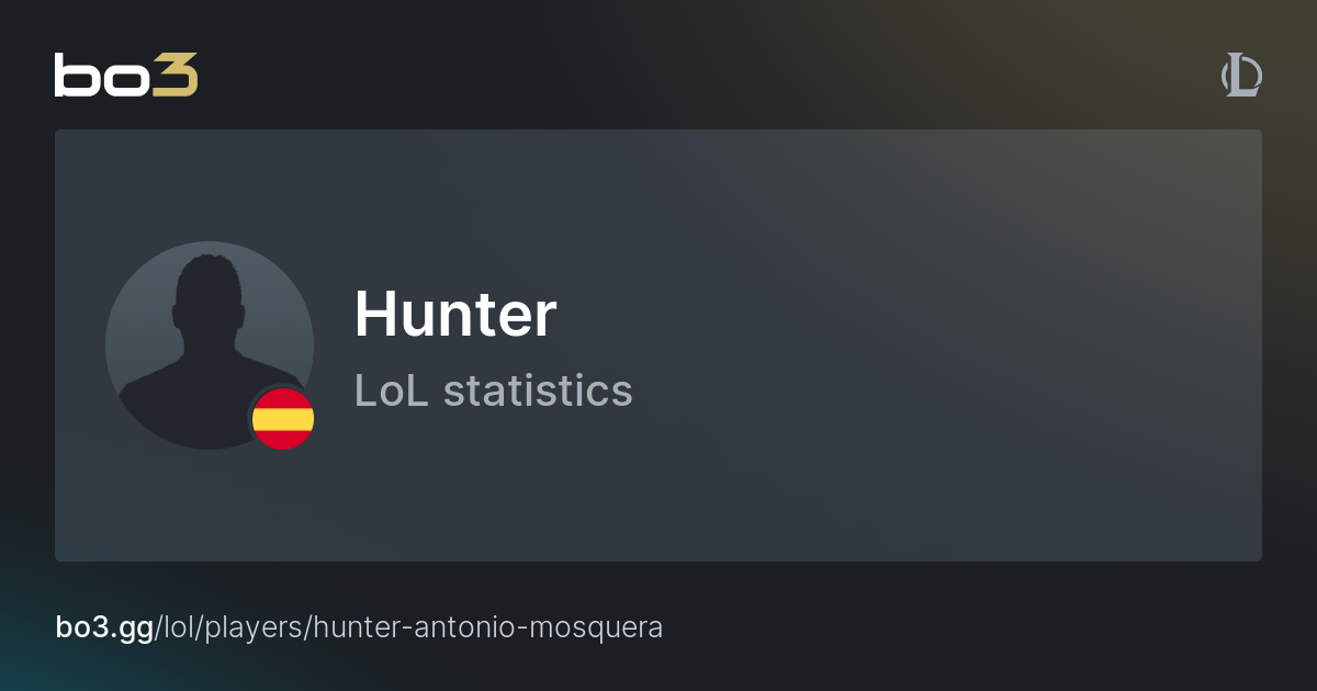 Hunter stats, performance, matches & news
