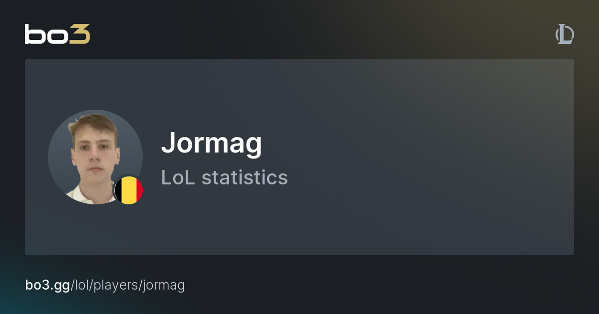 Jormag stats, performance, matches & news