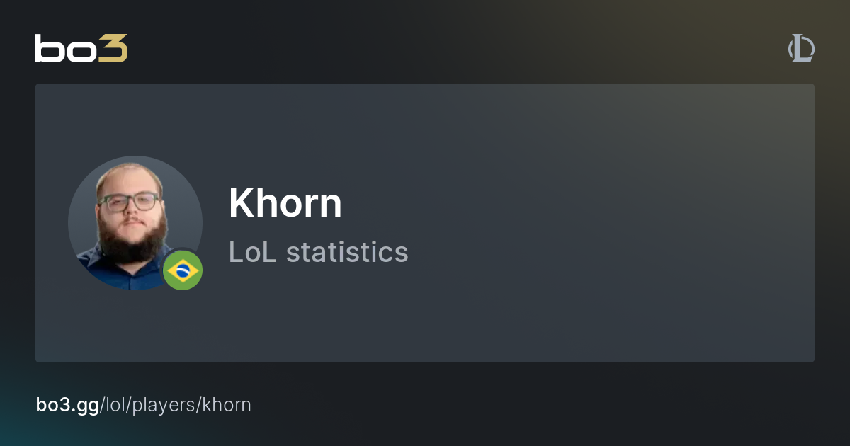 Khorn ( ) LoL Stats & news