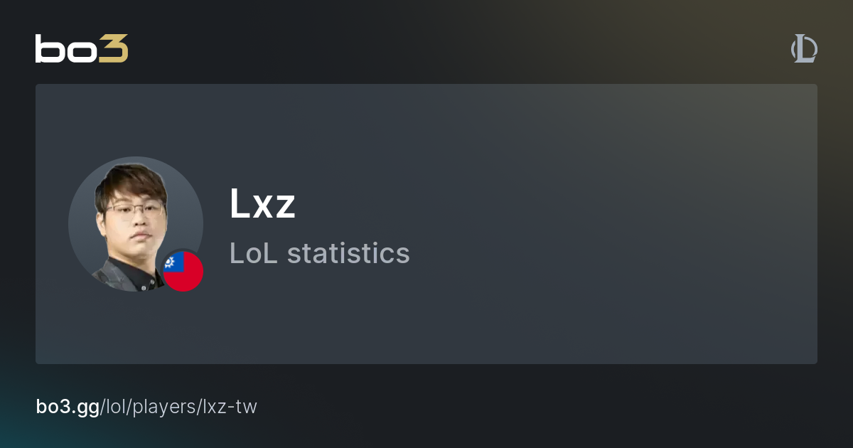 Lxz (Chiu Liang-Jung) LoL Stats & news – Deep Cross Gaming