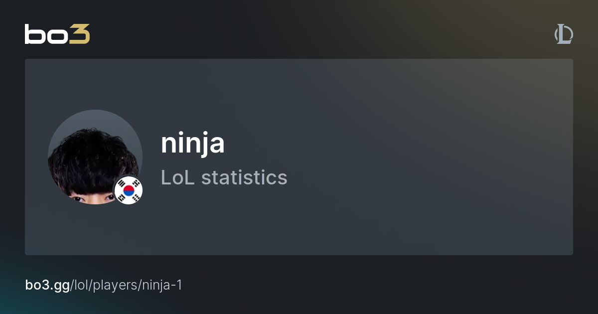 ninja stats, performance, matches & news
