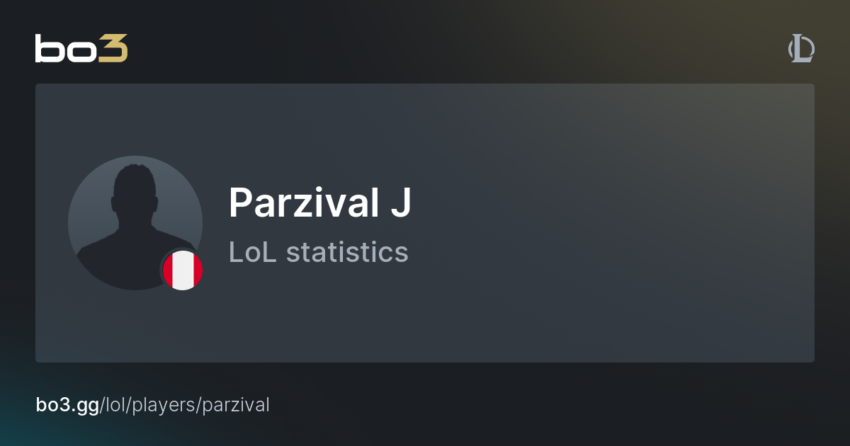Parzival J stats, performance, matches & news