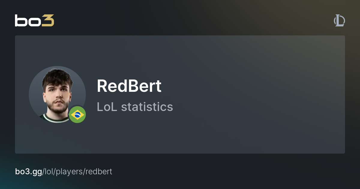RedBert (Ygor Freitas) LoL Stats & news