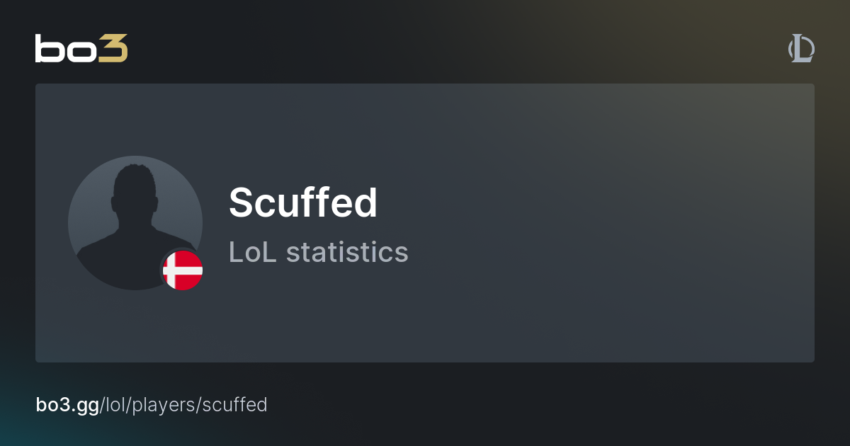 Scuffed stats, performance, matches & news