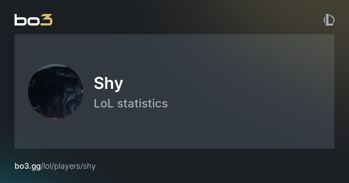 Shy stats, performance, matches & news