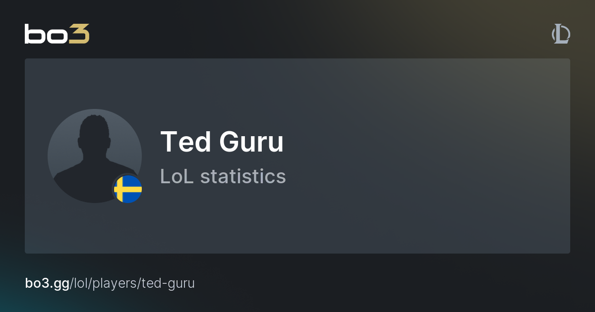 Ted Guru ( ) LoL Stats & news – Lundqvist Lightside