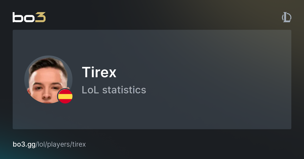 Tirex stats, performance, matches & news