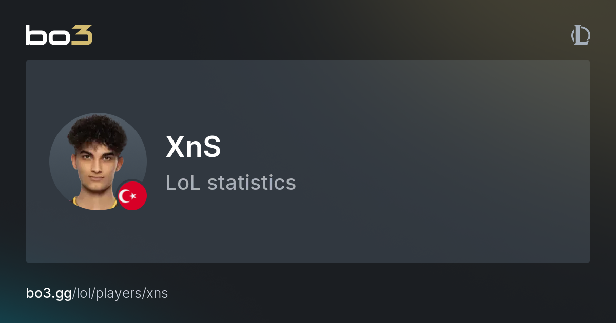 XnS (Enes Hansu) LoL Stats & news – BK ROG Esports