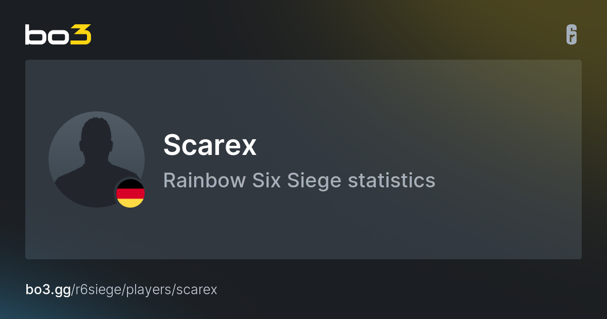 Scarex ( ) R6 Stats & news
