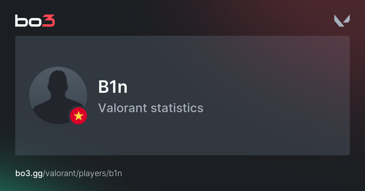 B1n ( ) Valorant Stats