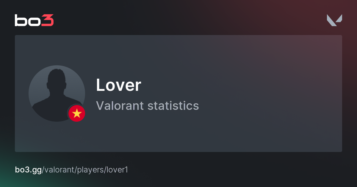Lover (Vũ Thành Nam) Valorant Stats – OK