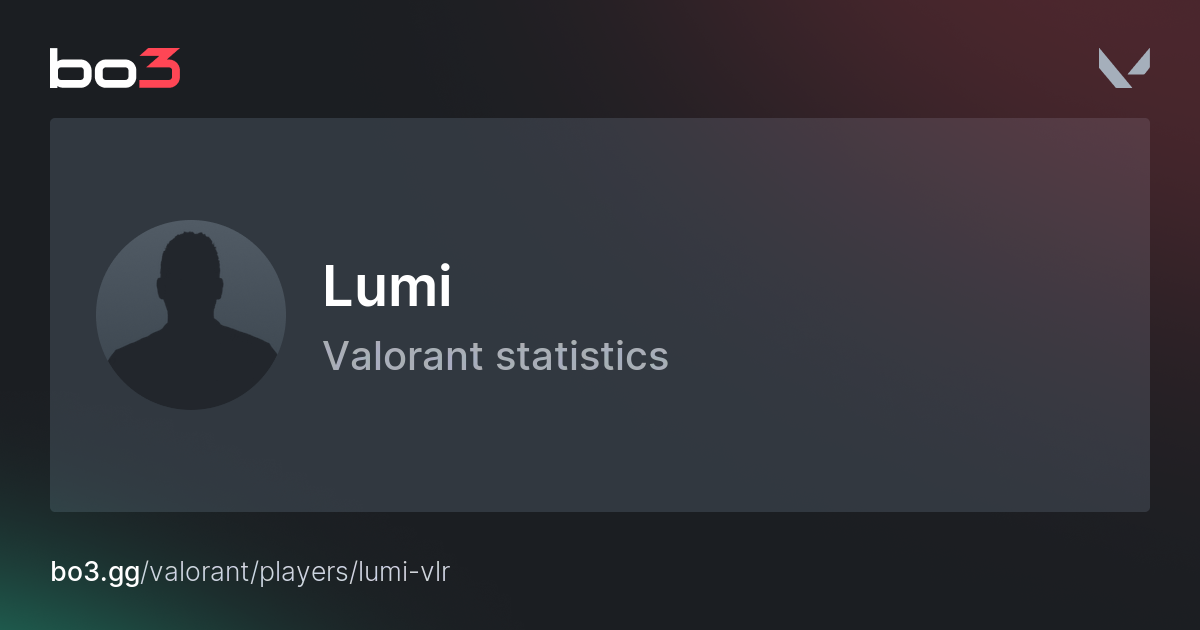 Lumi ( ) Valorant Stats – LYNX GC