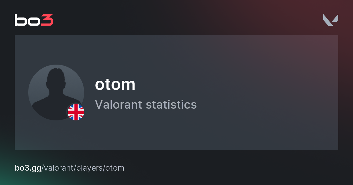 otom (Tom Hart) Valorant Stats