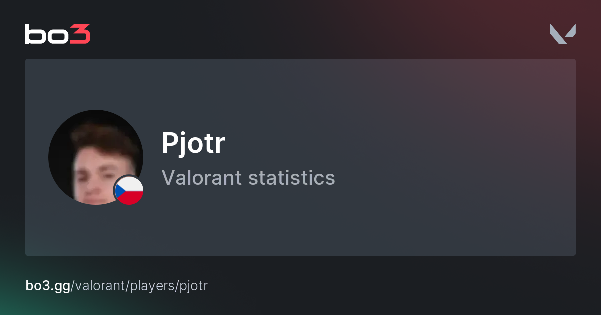 Pjotr (Petr Janiš) Valorant Stats – Entropiq