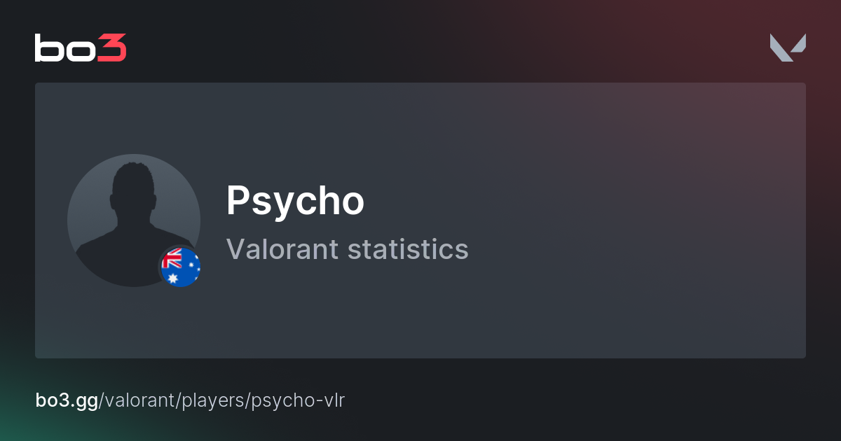 Psycho (Peter Vu) Valorant Stats – Vertex