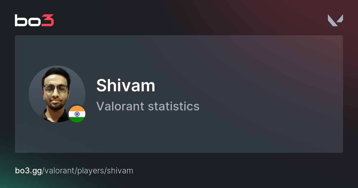 Shivam (Shibam Goswami) Valorant Stats – XØ Ind