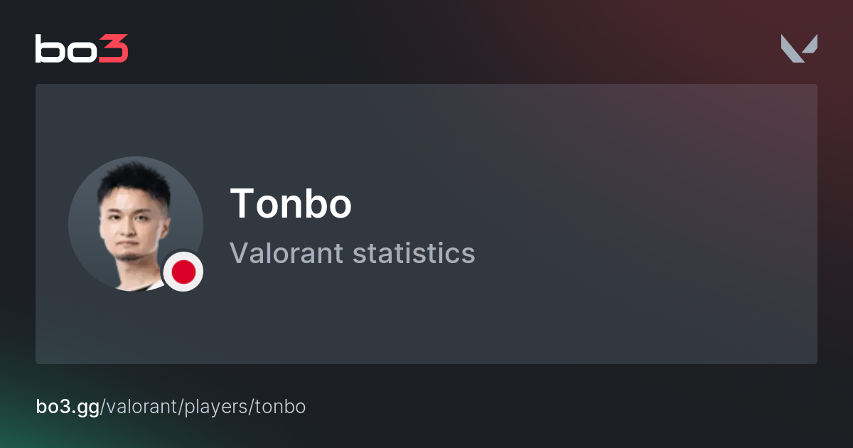 Tonbo ( ) Valorant Stats – Murash Gaming
