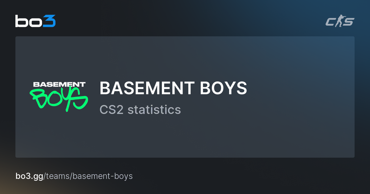 BASEMENT BOYS CS2 team statistics & roster