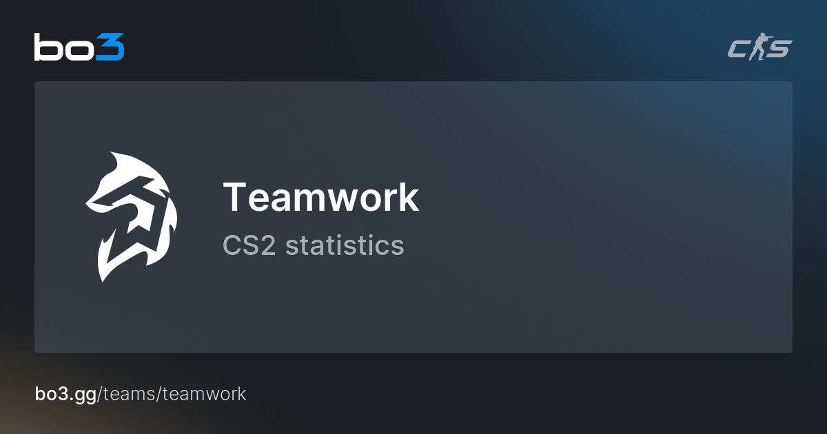 Teamwork CS2 team statistics & roster